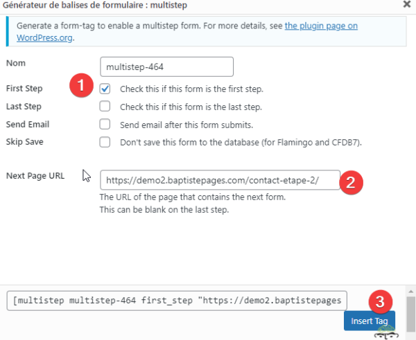 Contact Form 7 Multi Step - Créons un formulaire à étapes